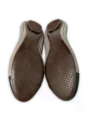 Tory Burch Gabby Scrunch Logo Ballet Flats