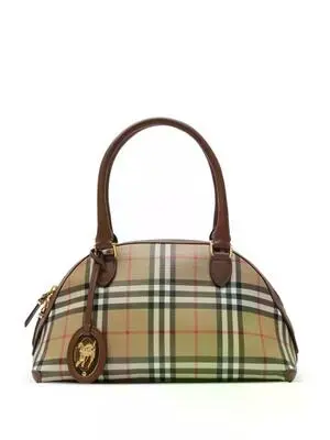 Burberry Small Primrose Bag In Archive Beige Check