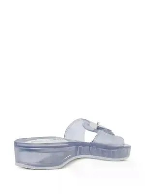 Melissa X Scholl Buckle-fastening Sandals - Grey