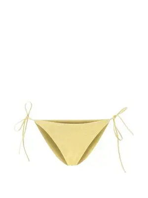 MC2 SAINT BARTH Virgo Crinkle Bikini Bottoms - Yellow