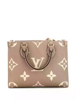 LOUIS VUITTON Onthego Pm Monogram Empreinte Giant Tote Bag