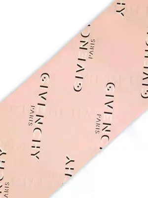 Givenchy Maxi Shadow Logo-print Bandeau Scarf - Pink