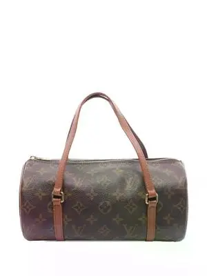 LOUIS VUITTON Monogram Papillon 26 Handbag - Brown