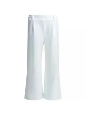 OWN Pleated Flared-leg Trousers