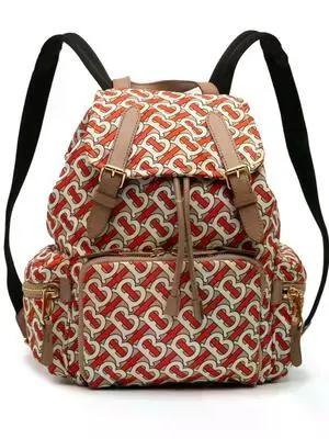 Burberry Medium Tb Monogram Nylon Backpack