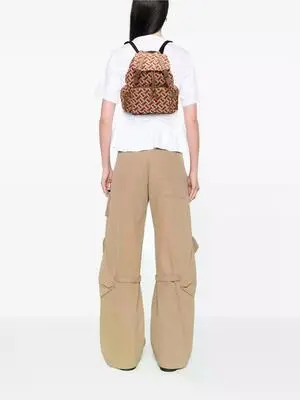 Burberry Medium Tb Monogram Nylon Backpack
