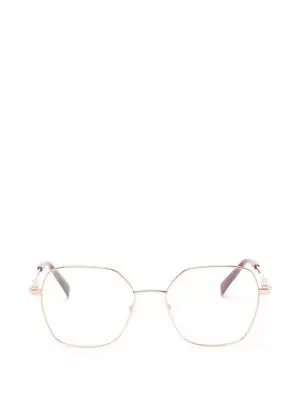 Zadig&Voltaire Geometric-frame Eyeglasses - Gold