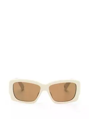 Jacquemus Rectangle-frame Sunglasses - Neutrals