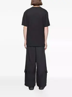 Y3 Logo-print Wide-leg Cargo Pants