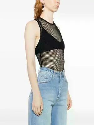 OSKLEN Sleeveless Mesh Bodysuit