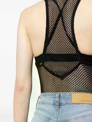 OSKLEN Sleeveless Mesh Bodysuit