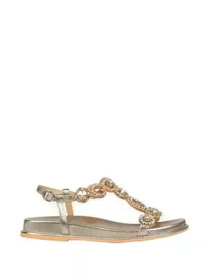 Alma En Pena Metallic Sandals For Women
