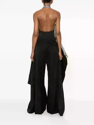 Coperni Check Pattern Halterneck Top