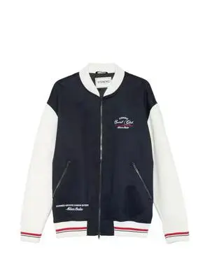 Iceberg Embroidered Logo Bomber Jacket