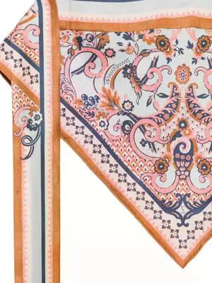 Zimmermann Floral-print Silk Scarf