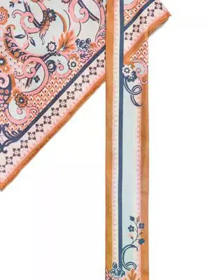 Zimmermann Floral-print Silk Scarf