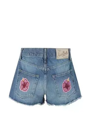 MC2 SAINT BARTH Musa Hibiscus Patch Shorts