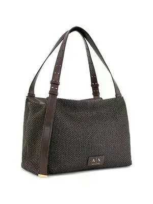 Armani Exchange Structured Shoulder Bag