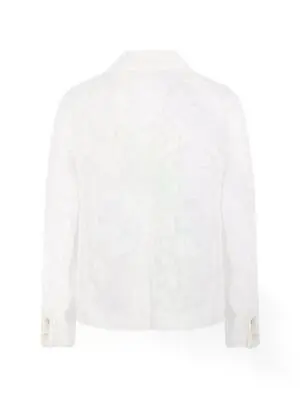 Comme Des Garçons Floral Jacquard Blazer