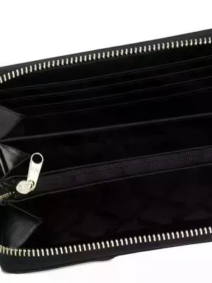 Armani Exchange Logo-detail Wallet - Black