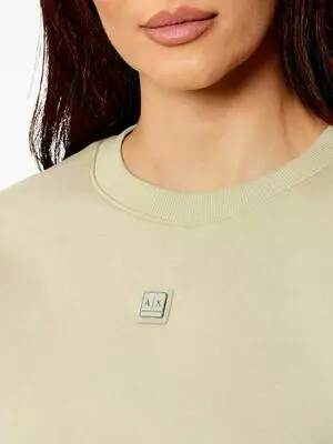 Armani Exchange Logo Patch Sweatshirt