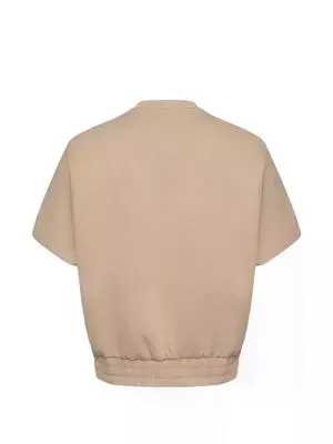 Armani Exchange Embellished Logo Crewneck Top