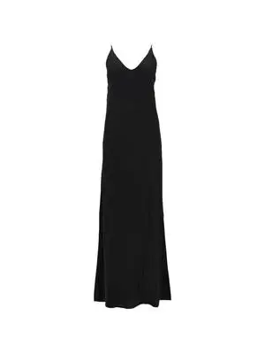 NUDE Spaghetti Strap V-neck Dress