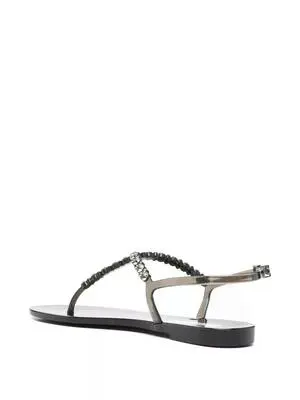Menghi Crystal Embellished Sandals