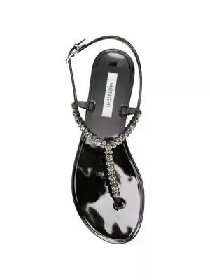 Menghi Crystal Embellished Sandals