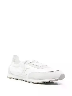 CANDICE COOPER Panelled Logo-patch Sneakers - White