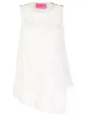 Viktor & Rolf Cream White Knit Top