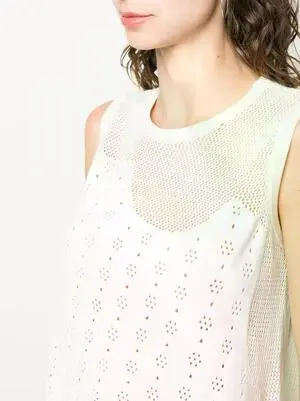 Viktor & Rolf Cream White Knit Top