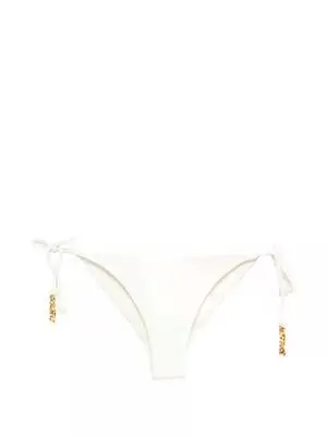 AGUA DE COCO Embellished Bikini Bottoms - Neutrals