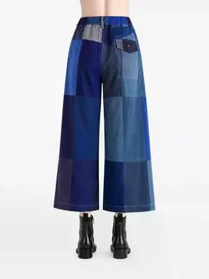 SILLAGE Patchwork Palazzo Pants