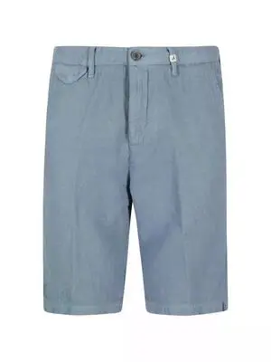 MYTHS Textured Cotton Shorts