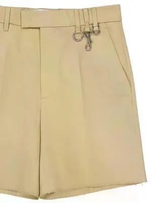 Miu Miu Pressed-crease Shorts