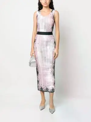 MSGM Sequin Pencil Skirt