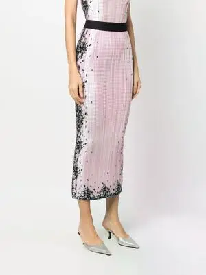 MSGM Sequin Pencil Skirt