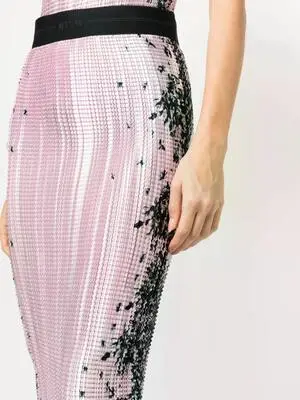 MSGM Sequin Pencil Skirt