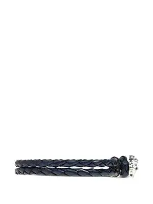 Versace Medusa Charm Braided Bracelet