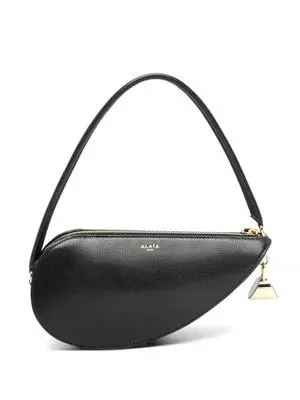 Alaïa Le Demi Coeur Shoulder Bag - Black