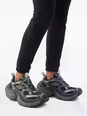 Balenciaga 6xl Panel Sneakers - Black