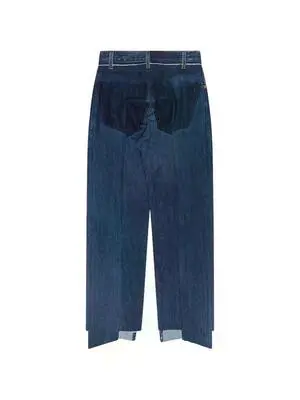 Vetements Asymmetric Hem Jeans