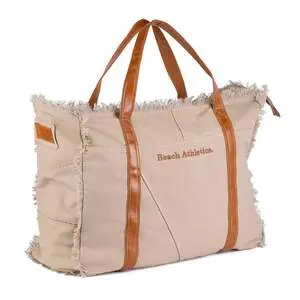 BEDROOM ATHLETICS Washed Canvas Tote Bag - Beige