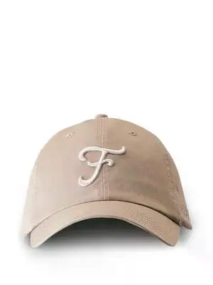 FORTELA Baseball Cap With Logo Embroidery - Neutrals