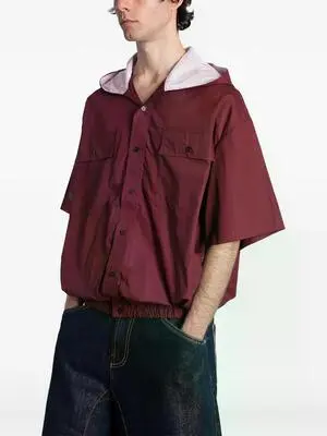 PDF Hooded Short-sleeve Shirt