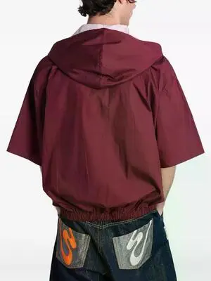 PDF Hooded Short-sleeve Shirt