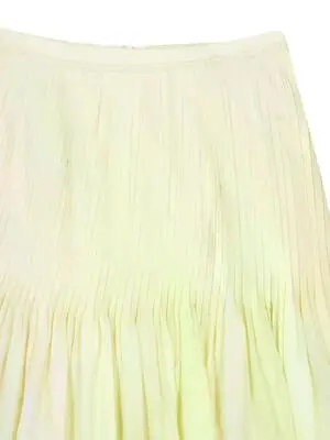 Auralee Cotton Maxi Skirt - Neutrals