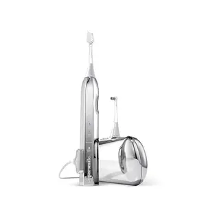 SUPERSMILE Zina45 Deluxe Sonic Pulse Toothbrush - Silver