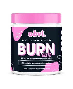OBVI Burn Elite Collagen Supplement For - No Color